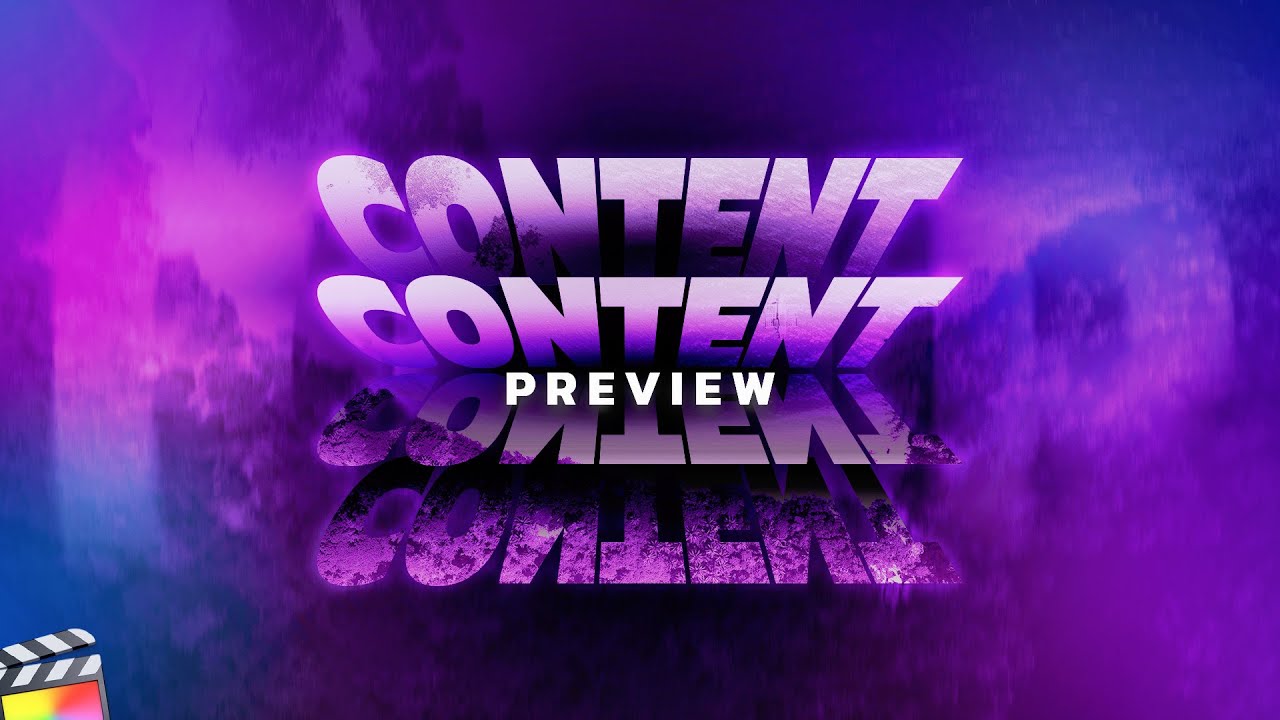 Content Preview of Flip Transitions for Final Cut Pro - YouTube