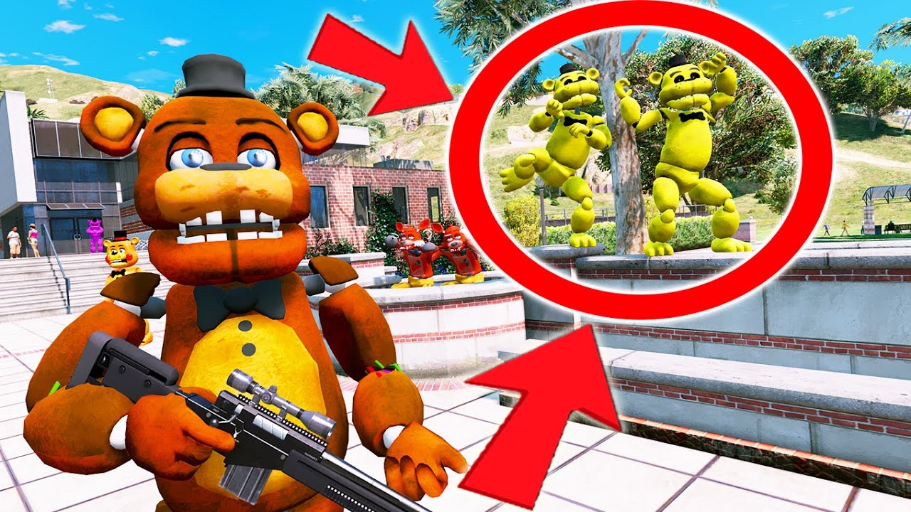 YOU WILL PEE YOURSELF LAUGHING WHEN YOU SEE THIS! (GTA 5 Mods FNAF ...