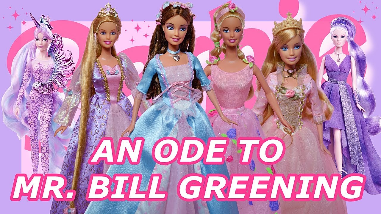 Top 10 Barbies Designed by Bill Greening in my Collection 💎 Tribute ...