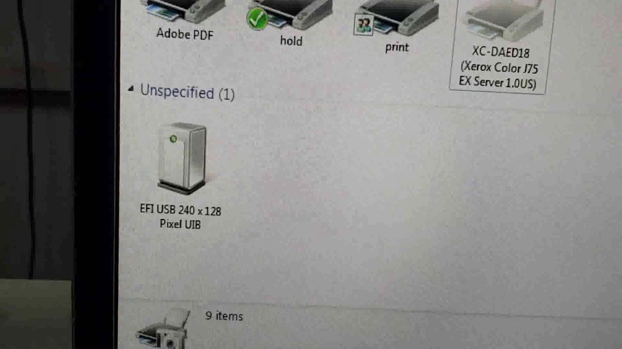 Ex server fiery J75 not to connect Xerox color J75 Press - Part 3 - YouTube