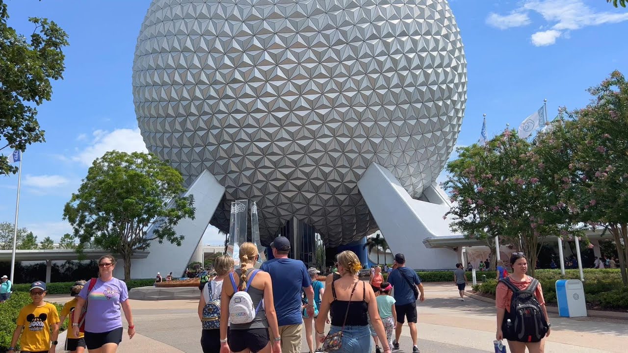 Complete Walk of EPCOT | Walk Disney World, Florida - YouTube