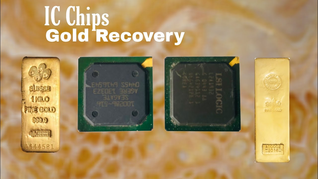 How to Recover Gold From IC Chips | Get Gold From IC Chips - YouTube