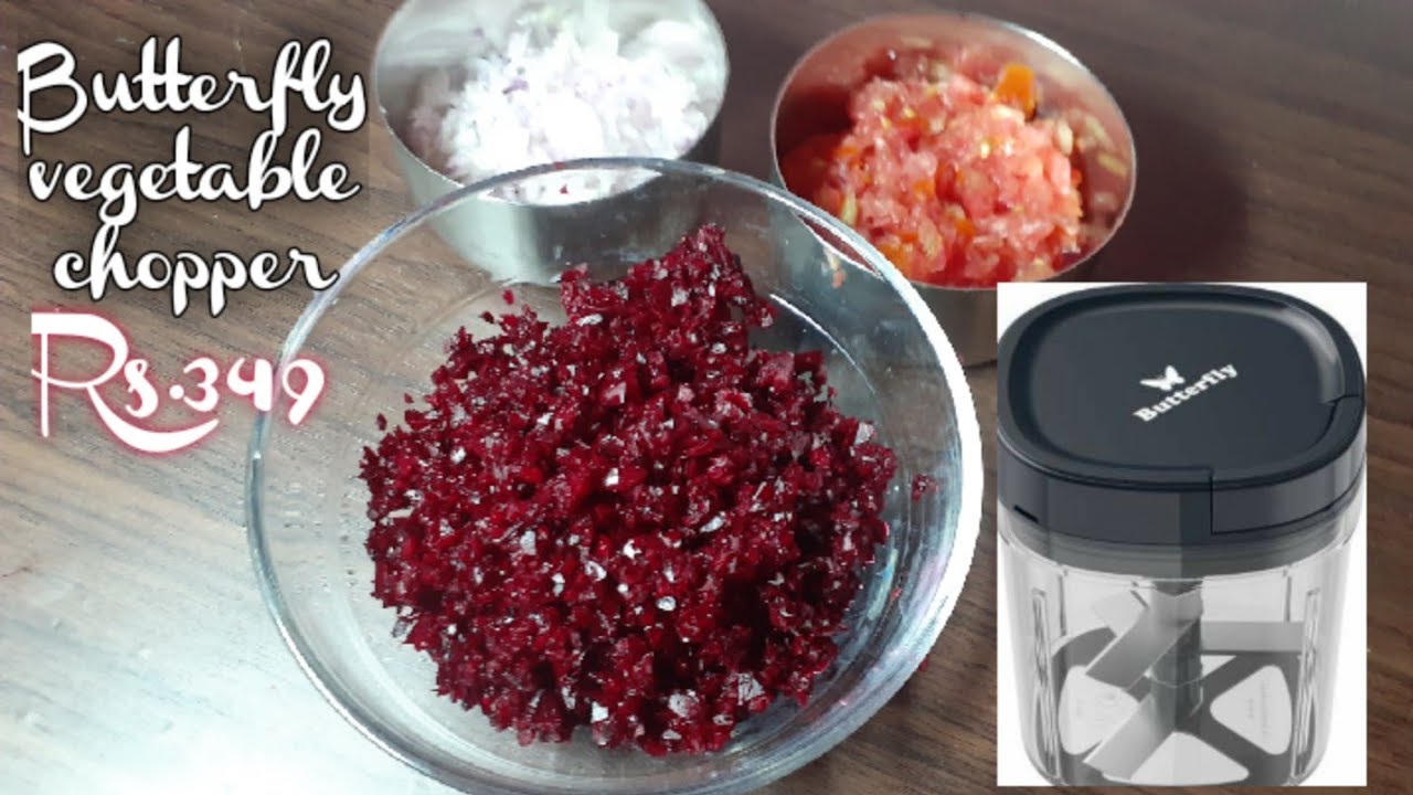 Butterfly Vegetable chopper usage || Unboxing || full review ...