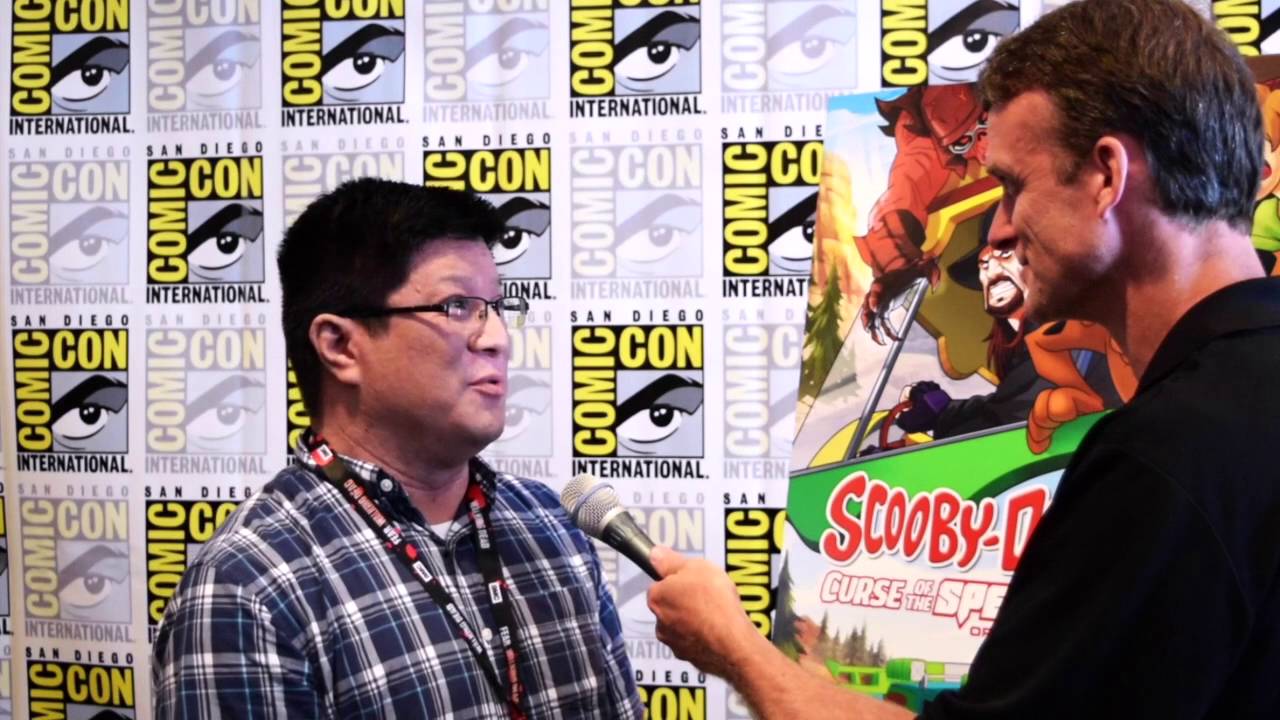 Tim Divar Interview at SDCC for Scooby Doo & WWE: Curse of the Speed ...