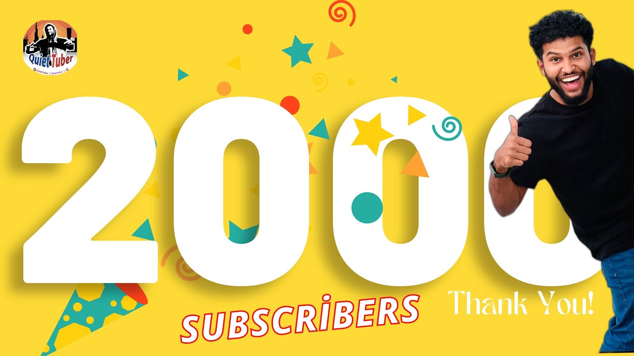 We’ve reached 2000 subscribers—thank you for your support! - YouTube