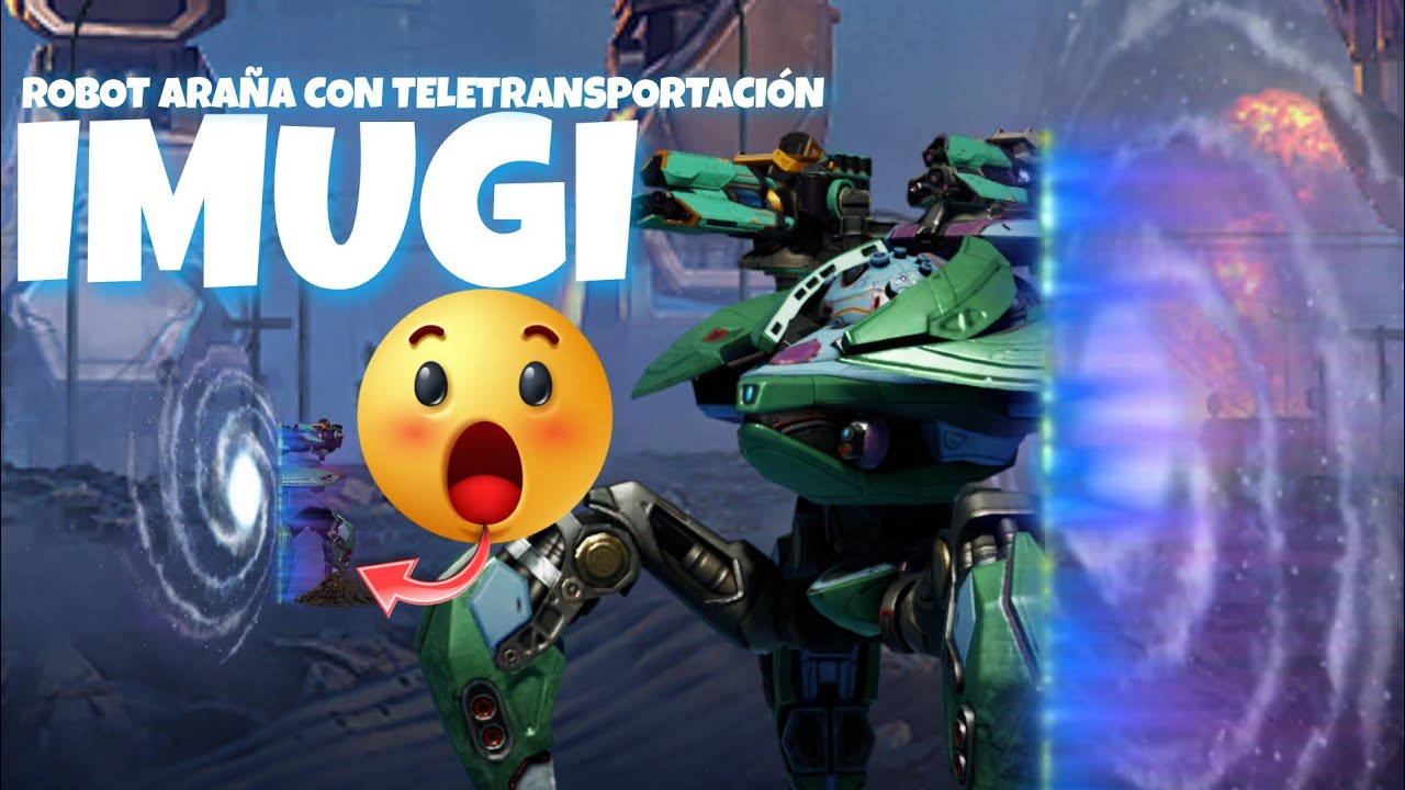 Nuevo!! Robot IMUGI 😱 un Robots Araña Voladora + Nuevas Armas LASER ⚡️ ...