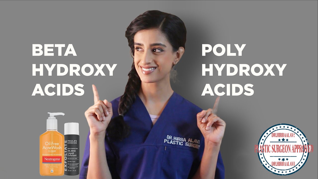Beta hydroxy acids & poly hydroxy acids for exfoliation | BHA and PHA ...