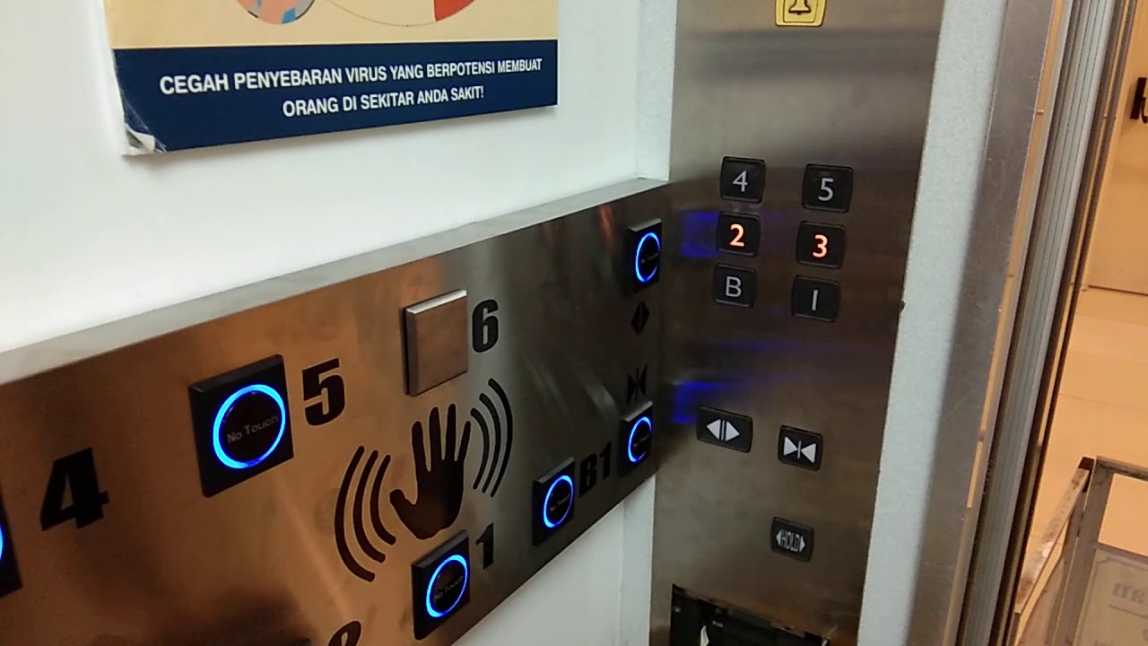 Touchless lift - YouTube
