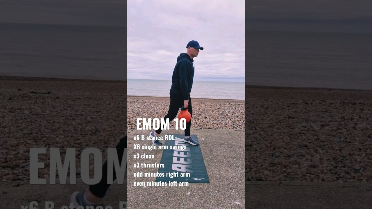 EMOM 10 kettlebell workout - YouTube