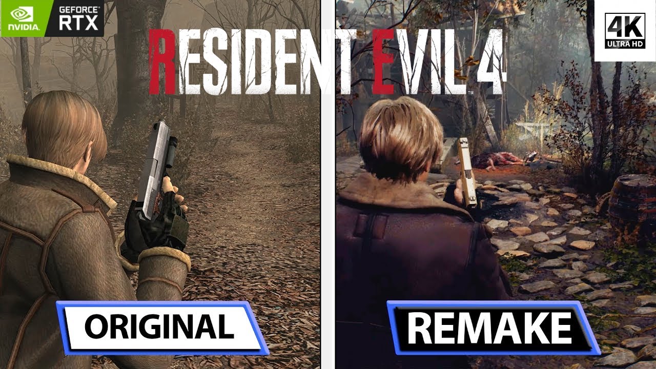 Resident Evil 4 Original VS Remake Characters & Monsters Comparison ...