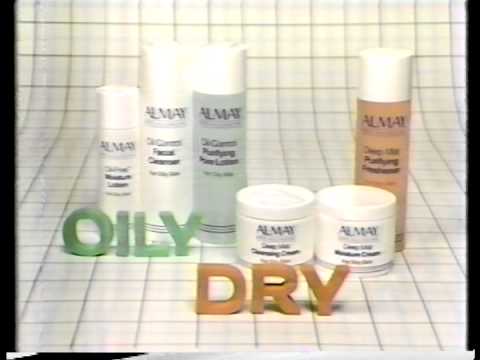 1984 Almay Skin Care Commercial - YouTube