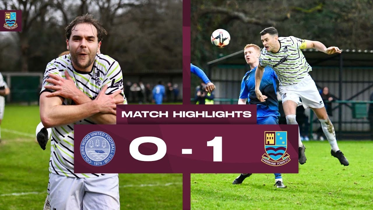 DRAMATIC late winner to stay PERFECT! | Colliers Wood Utd vs Farnham ...