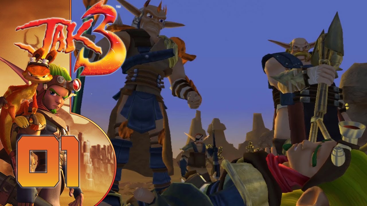 Jak 3 (PS4) Part 1 (Our Exile Begins) - YouTube