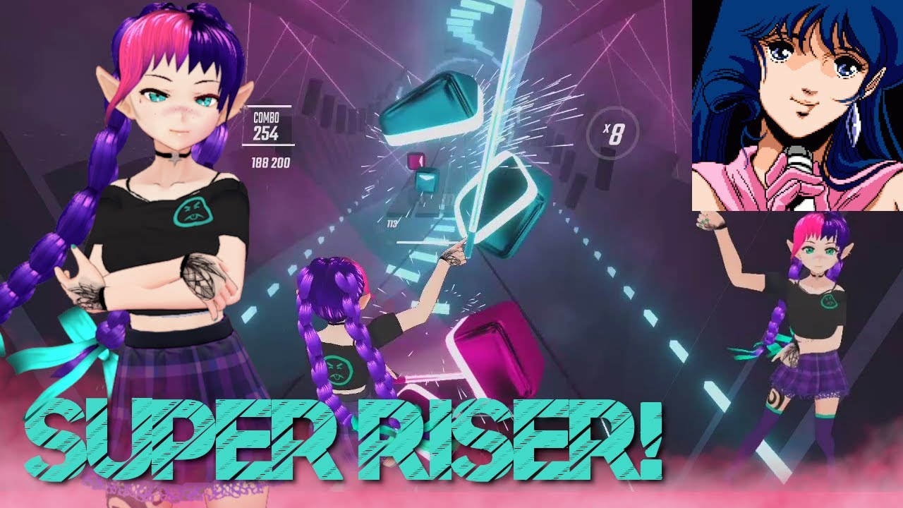 Future Funk// SUPER RISER! - Nanidato | Beat Saber - YouTube