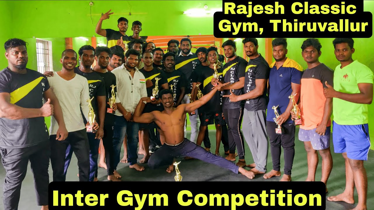 Rajesh Classic Gym | Inter Gym Competition | Thiruvallur - YouTube