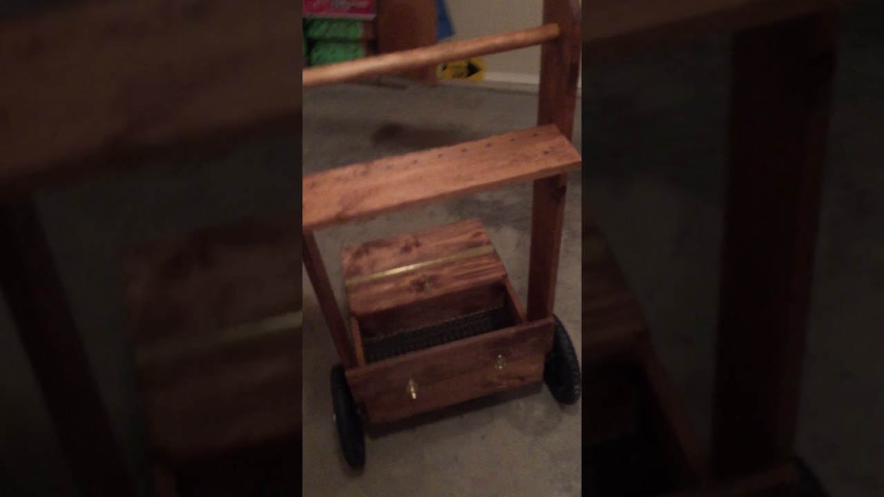 Cowboy Action Folding Gun Cart - YouTube