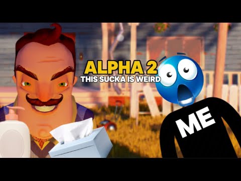 This sucka is a weirdo!!! | hello neighbor #2 - YouTube