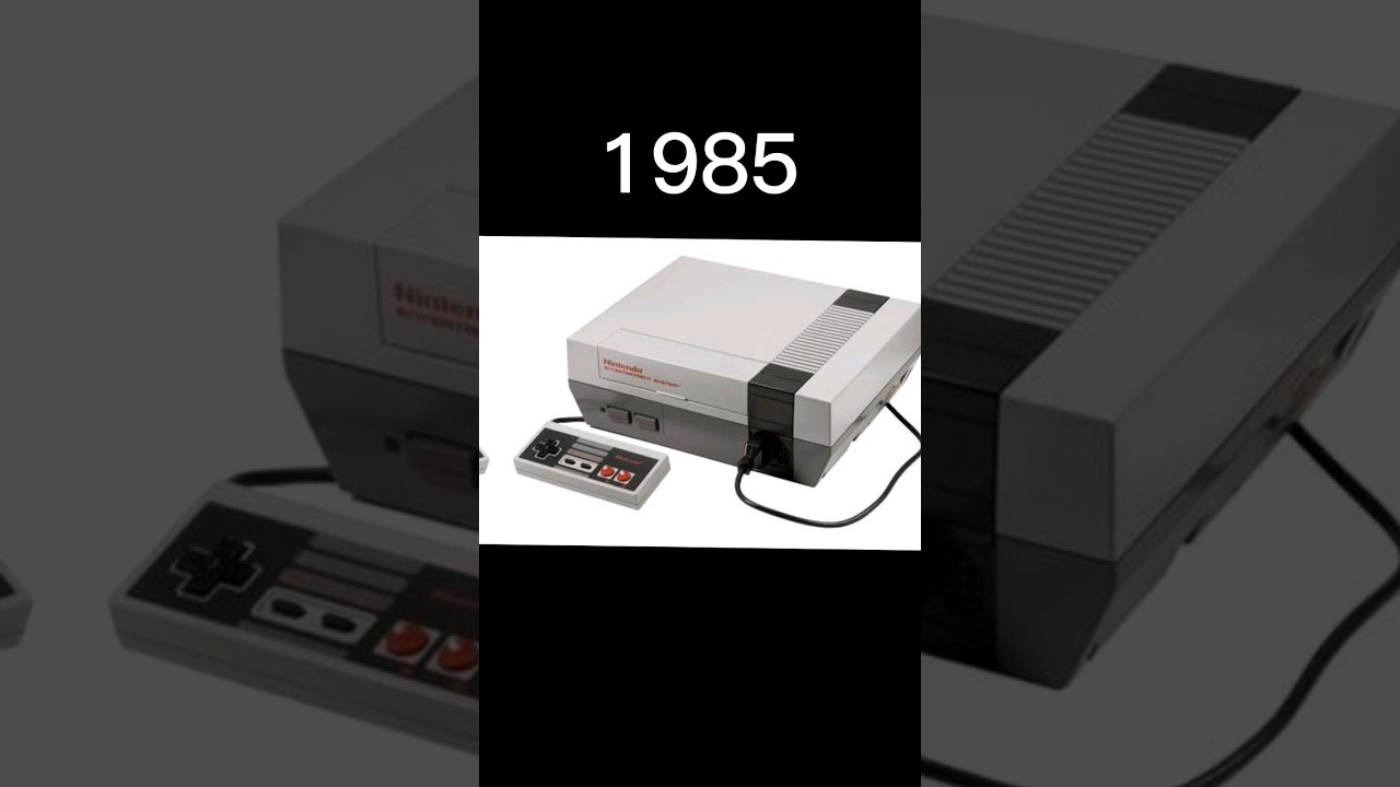 Evolution of Nintendo Consoles #nintendo #retro - YouTube