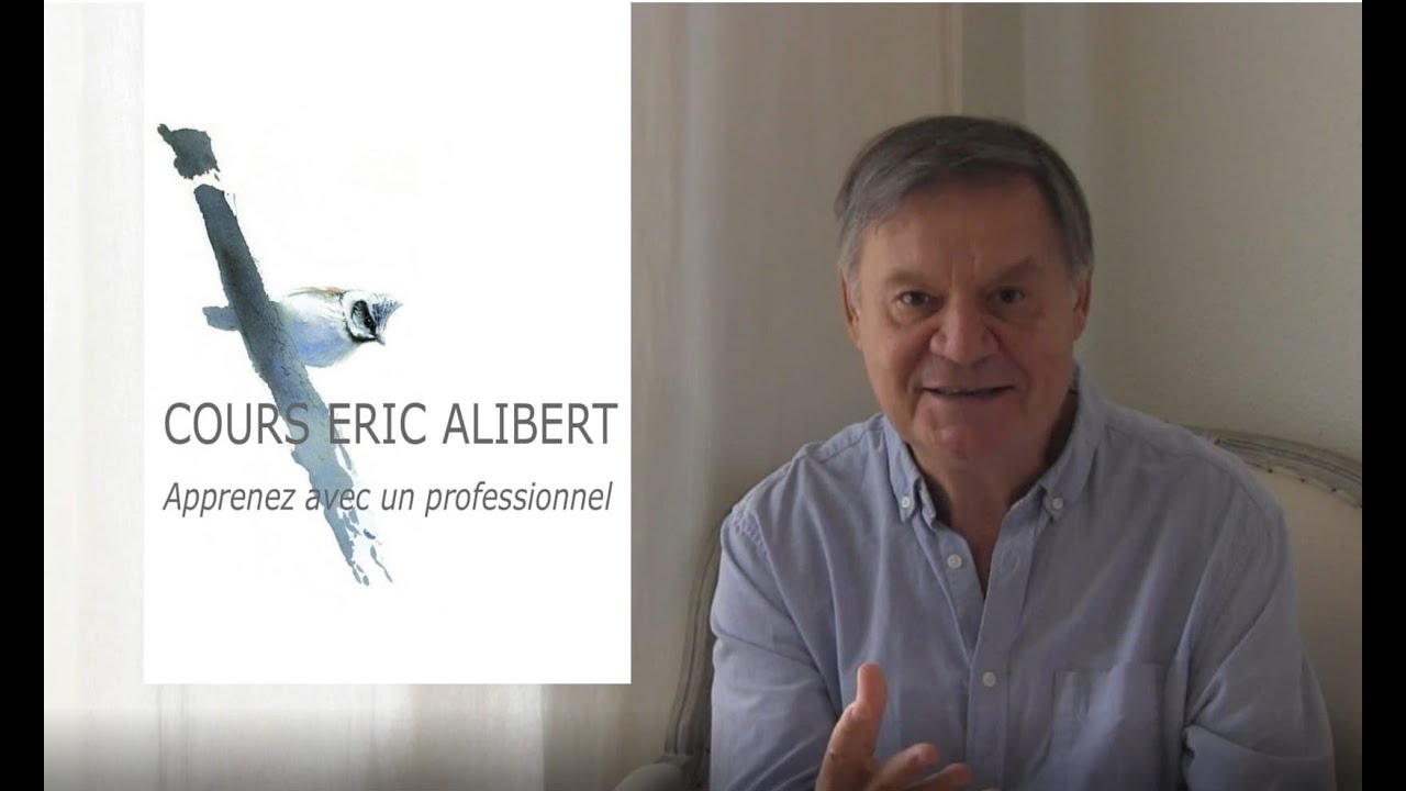 COURS AQUARELLE EN LIGNE AVEC ERIC ALIBERT - YouTube