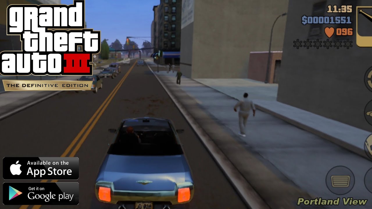 GTA III The Definitive Edition On Mobile | (IOS/Android) - YouTube