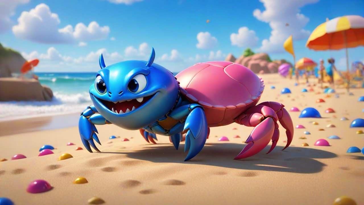 Six Baby Crabs Count to Ten + More Nursery Rhymes & Kids Songs - YouTube