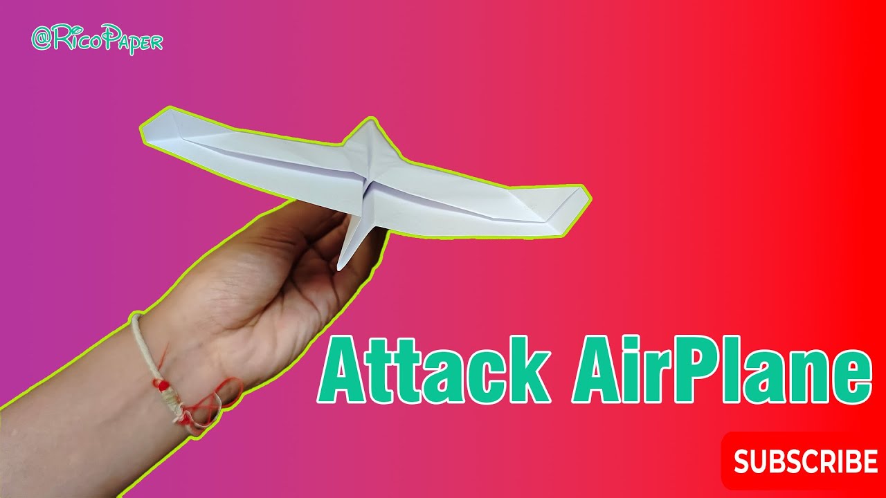 How to Make Paper Jet Easy Can Fly Far - YouTube