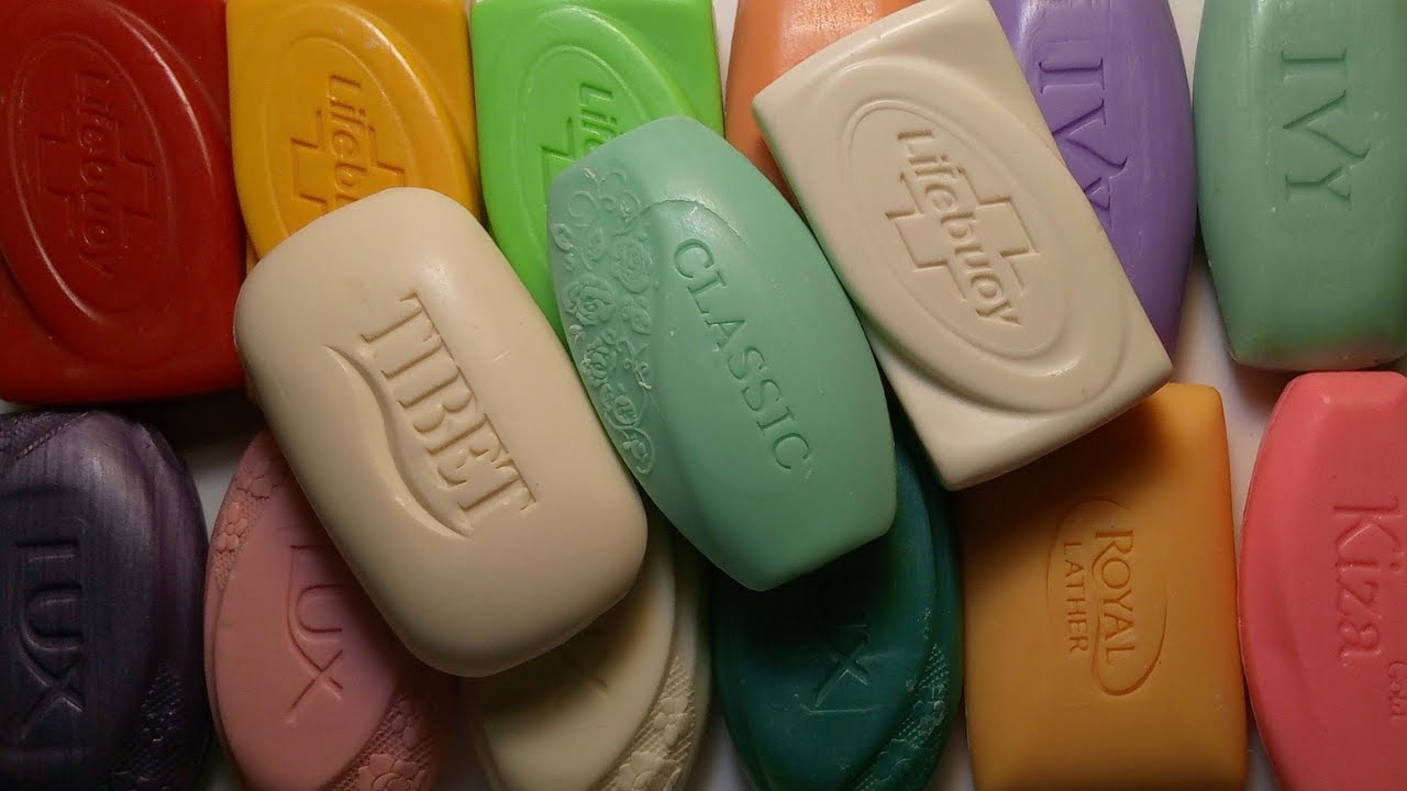 Beautiful & Colorful Soaps ASMR l relaxing soap opening l Soap haul ...