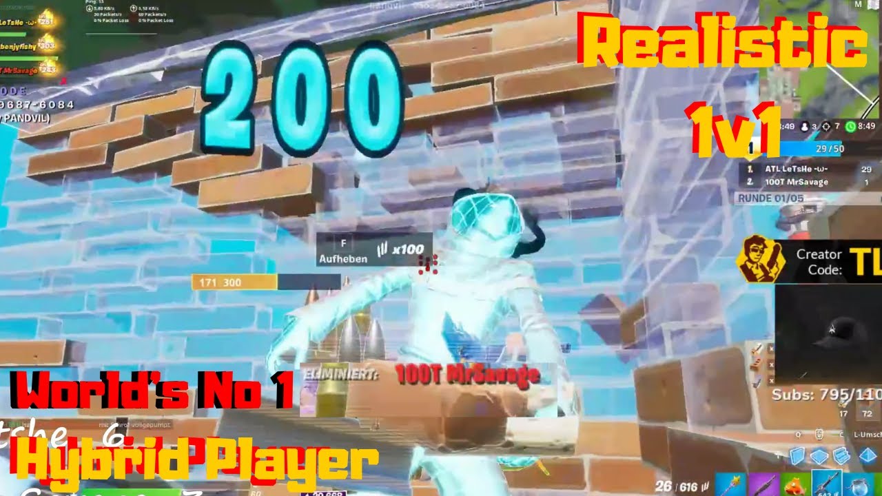 MrSavage 1v1's a Controller Player Who Switched to Mouse and Keyboard ...