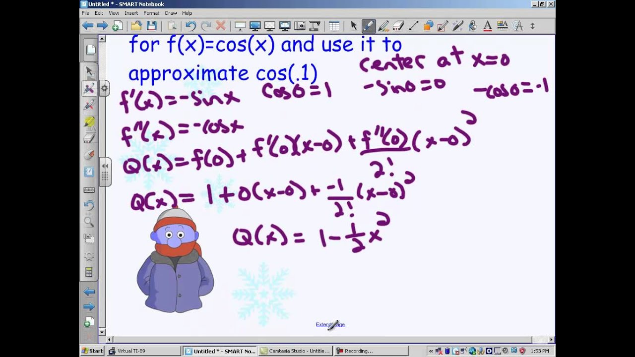 Quadratic Approximations for BC Calc 10-11 - YouTube