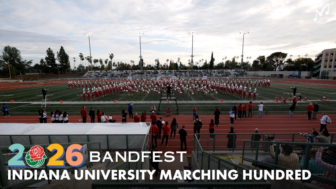 Indiana University Marching Hundred | 2026 Bandfest 3 - FULL SHOW - YouTube