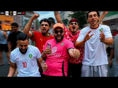 MAROKKO WATCHPARTY + FEIERN AUF DER ELLERSTRASSE 🇲🇦😱