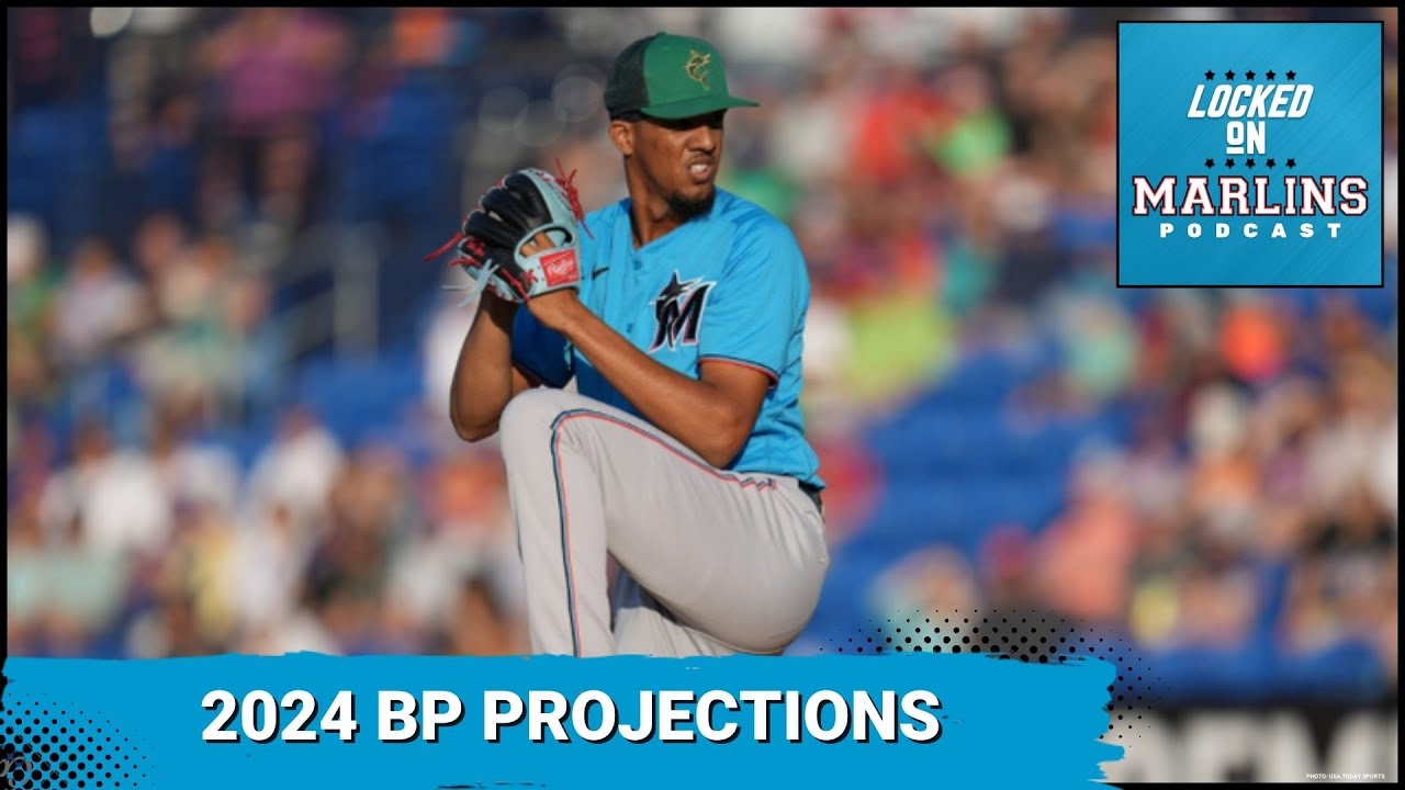 Baseball Prospectus projections for the 2024 Marlins - YouTube