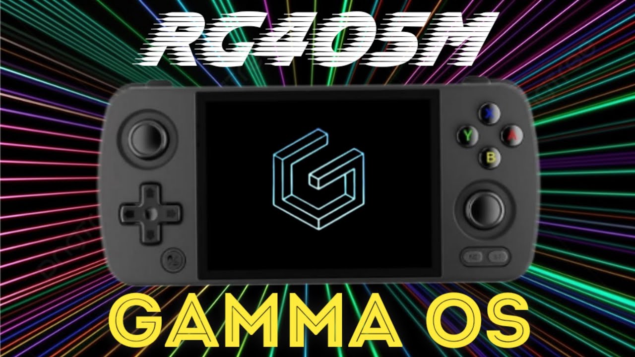 🔥 Mejora tu RG405M, RG405V O RG505 🤜 TUTORIAL Custom Firmware GAMMA OS ...