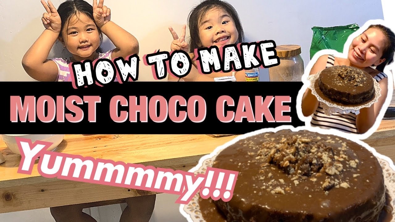 HOW TO MAKE MOIST CHOCOLATE CAKE | BONDING ON ECQ | FEAT. CHUCHAY (BG ...