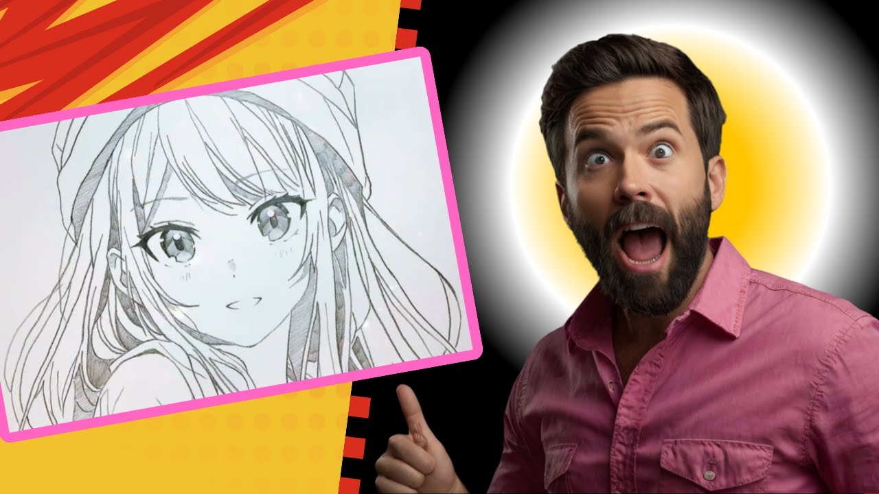 How to draw anime cute - anime drawing tutorial | art challenge art ...