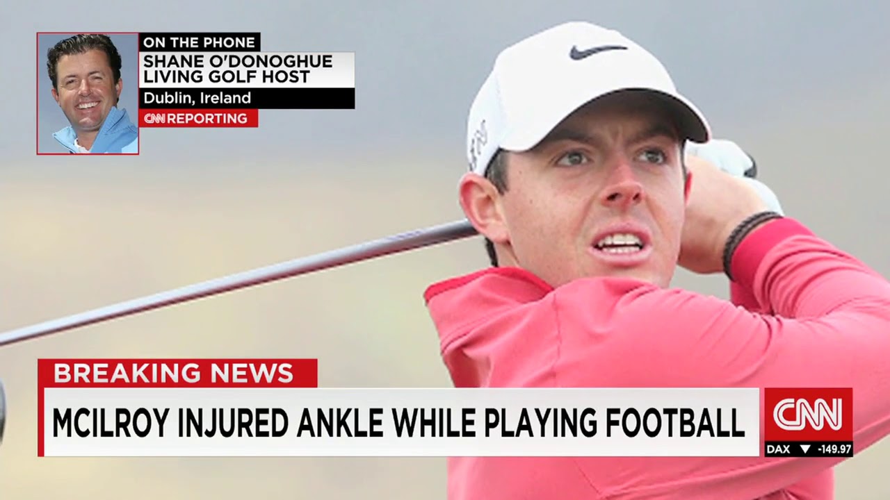 Dr Ralph Rogers speaks to CNN about Rory McIlroy's Major Ankle Injury ...