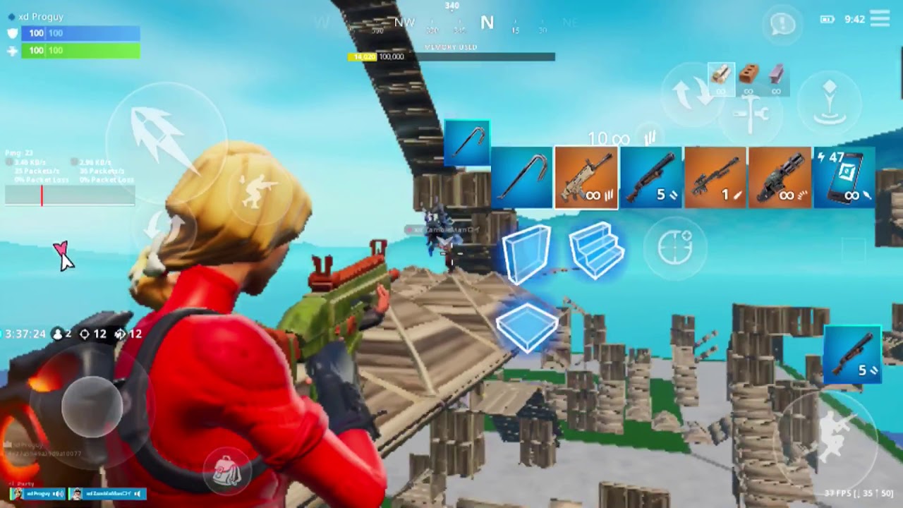 Best Aim On Fortnite Mobile Youtube