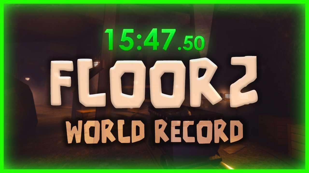 Floor 2 UNBEATABLE WORLD RECORD SPEEDRUN 15:47 (DOORS: Any% MODIFIERS) - YouTube