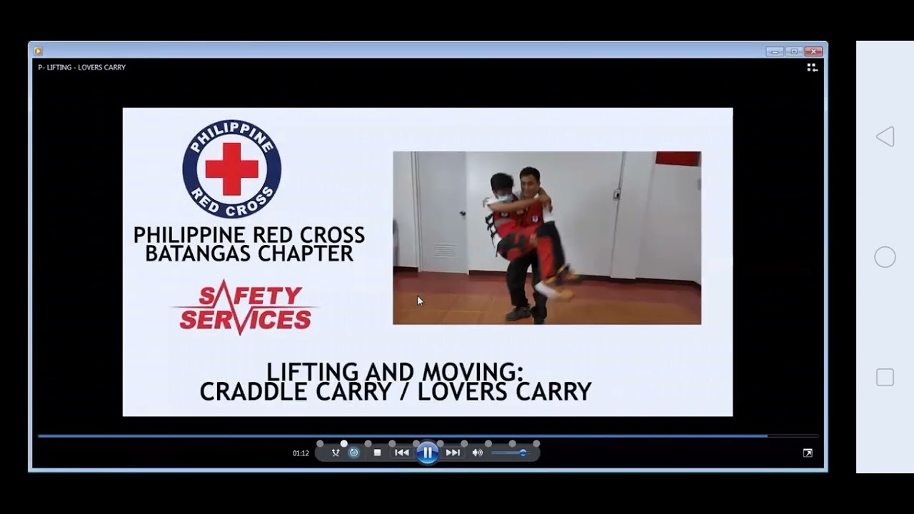 First Aid Services Courtesy of Philippine Red Cross Batangas Chapter ...