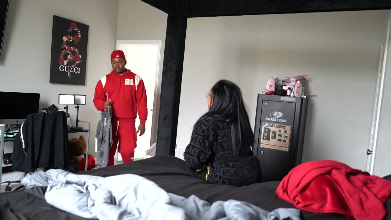 SNEAKING ANOTHER MAN OUT THE WINDOW PRANK ON HUSBAND! (GONE WRONG ...