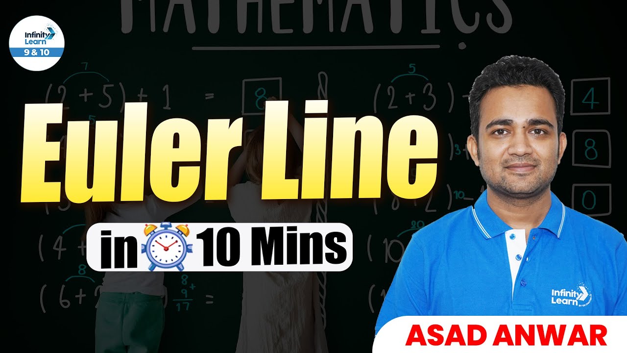 Euler Line in 10 Mins | Math Preparation | Concepts Under 10 Mins ...