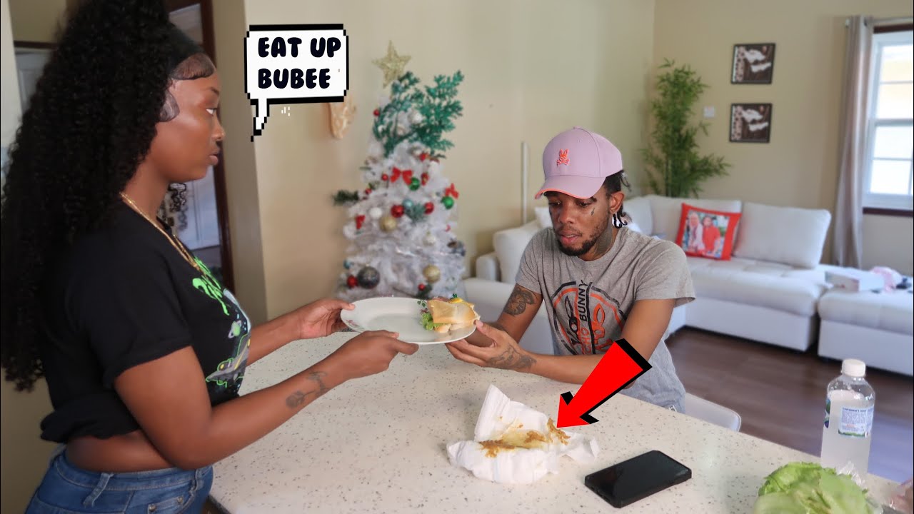 Making Sandwich For My Boyfriend With Pampers On Table - YouTube