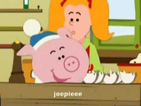 Belgian Farting Pig Cartoon