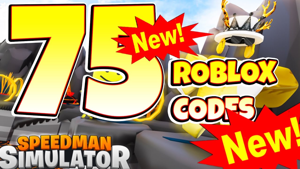 Speedman Simulator, Roblox GAME, ALL SECRET CODES, ALL WORKING CODES ...