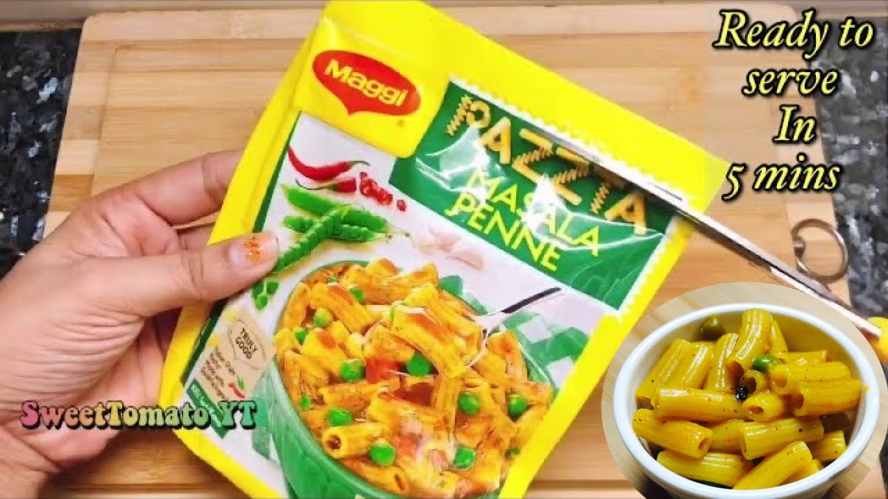 maggi pasta recipes | how to make maggi pazzta masala penne | maggi ...