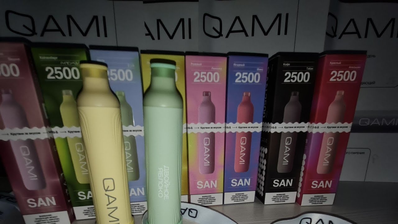 ОБЗОР ОДНОРАЗОК QAMI | ИНОВАЦИИ 2023 ГОДА! - YouTube