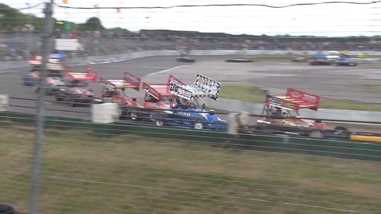 Brisca F2 Stock Car Racing- Northampton 15.7.2017 GRAND FINAL - YouTube