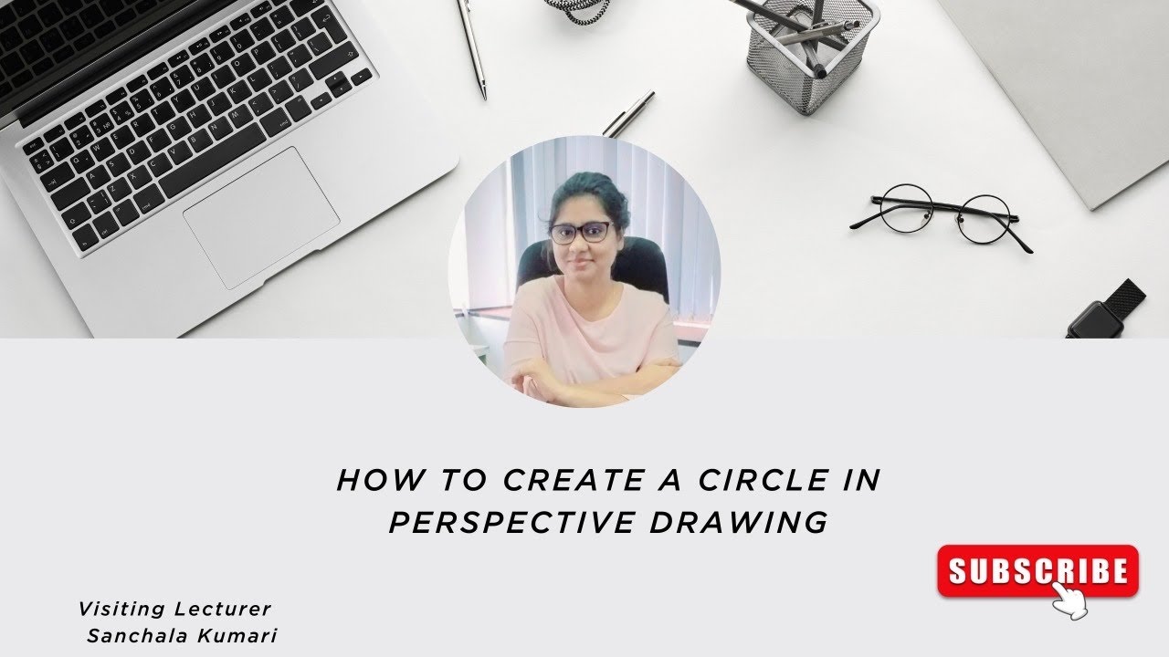 How to create a circle in perspective Drawing - YouTube