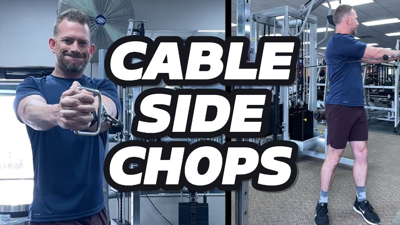 How To Do Cable Side Chops - YouTube