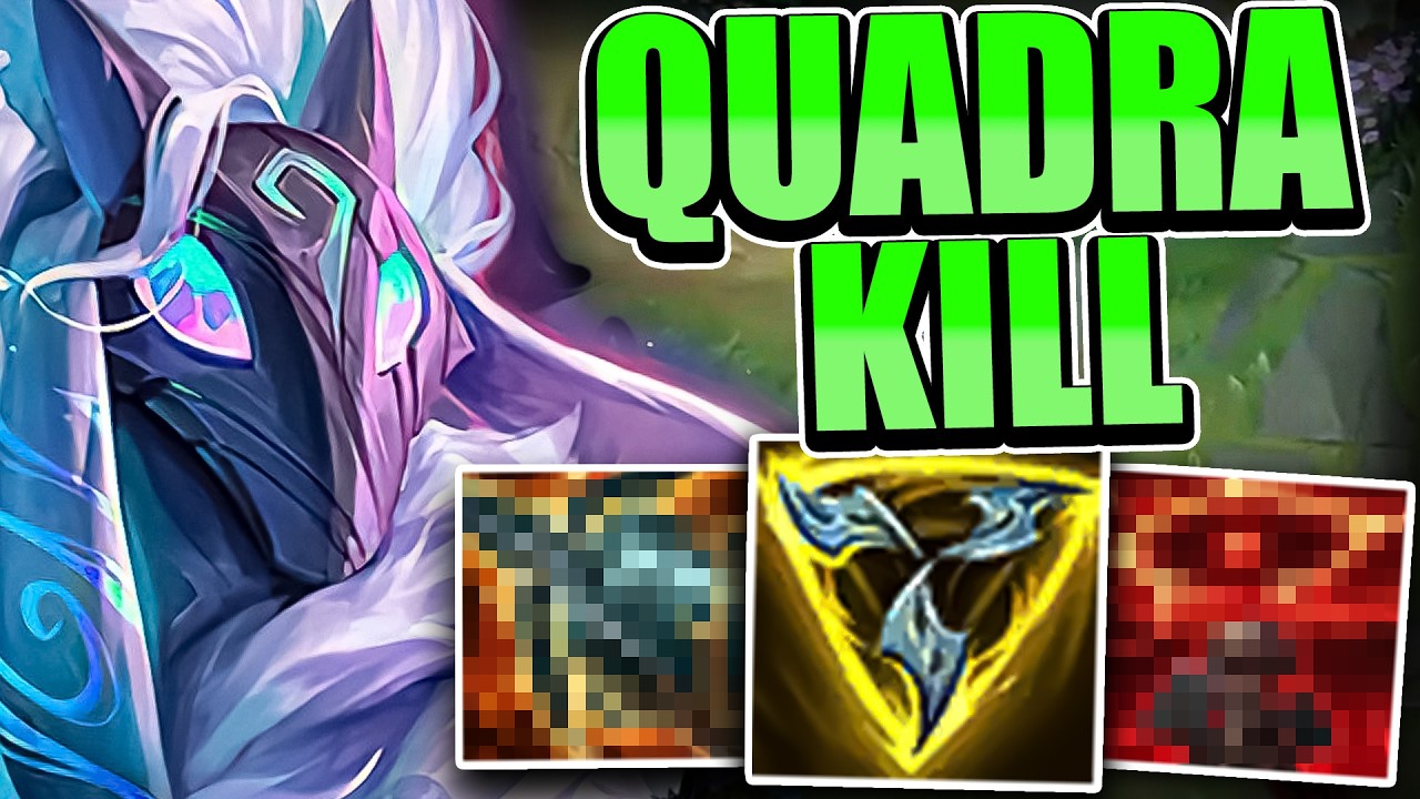 Kindred: Dominate with Quadra Kill! - YouTube